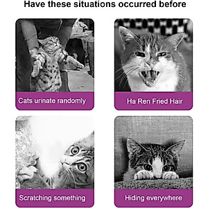 RHUTQP Blisso Cat Diffuser,Cat Calming Pheromone Diffuser,Cat Calming Diffuser,Cat Pheromones Calming Diffuser,Cat Anxiety Relief,Reduce Fighting and Scratching Calm Relaxing (60days)