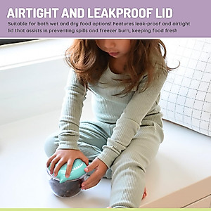 melii Animal Snack Containers for Toddlers and Kids - Airtight, Leakproof Food Storage with Shar Lid - BPA-Free, Dishwasher Safe, Ideal for Lunchboxes and On-the-Go Snacks