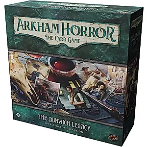 Fantasy Flight Games Arkham Horror The Card Game The Dunwich Legacy Investigator Expansion | Horror Game | Cooperative Mystery Game | Ages 14+ | 1-2 Players | Avg. Playtime 1-2 Hours | Made