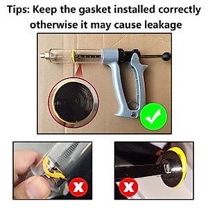 Crossing Upgrade Cartridge Filling Machine 50ml Capacity Handheld semi Automatic Heating cart Filler Gun with Two Tubes