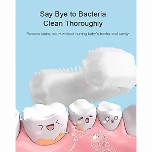 ZPC 2 Pieces of Children's toothbrushes Full Round Children's U-Shaped Toothbrush 360° Oral Cleaning Design for Toddlers and Children Soft Manual Training Toothbrush for 2-6 Years Old Children