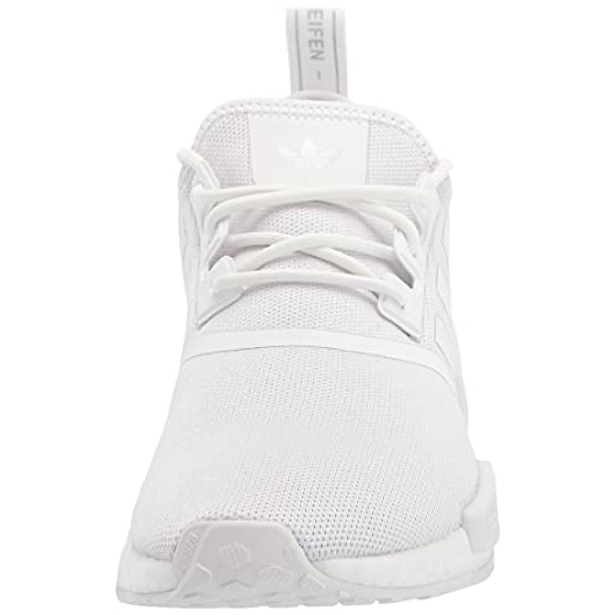 adidas Originals womens Nmd_r1's Sneaker, White/White/Silver Metallic, 7.5 US