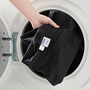 Nestl Microfiber King Pillowcase, 2 - 1800 Thread Count, Soft, Wrinkle Free, Fade Resistant, Envelope Closure, Set of 2, Black, 20x40 Inches