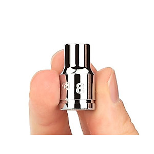 TEKTON 3/8 Inch Drive 6-Point Socket Set, 12-Piece (8-19 mm) | SHD91102