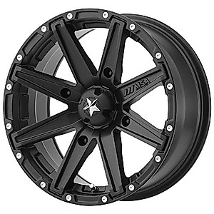 MSA Offroad Wheels MA33 15X7 4X110 S-BLK 10MM - M33-05710