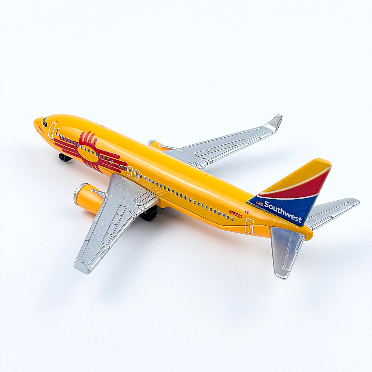 AVIAMUSE Southwest N8655D Model Airplane, Die-cast Single Planes Model Aircraft Suitable for Collection