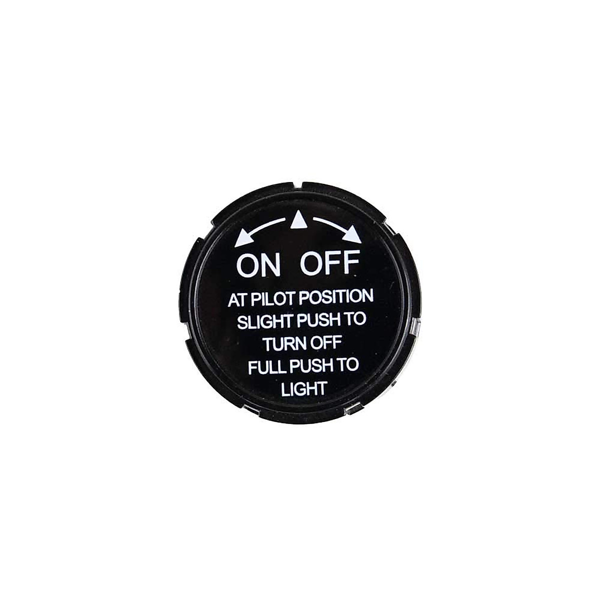 HPC Fire Replacement Black Pilot Control Knob (111)