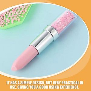 SEWACC 2pcs Diamond Embroidery Pen Rhinestone Picker Tool Diamond Dotting Pen Nail Pen for Diamond Rhinestone Painting Tool