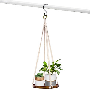 ANIASOM 12Pcs S Hooks Hanging 4 inch Heavy Duty Large S Hooks, Reversible Black Metal S Shaped Hooks, Utility Hooks, Heavy Duty Hanging Hooks for Kitchen, Bathroom, Garden, Indoor, Outdoor