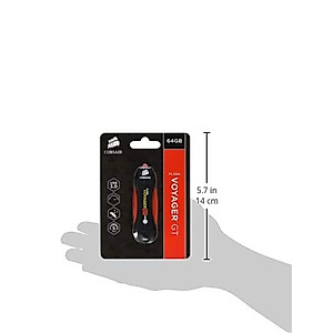 Corsair CMFVYGT3C-64GB Flash Voyager USB 3.0 64GB Flash Drive