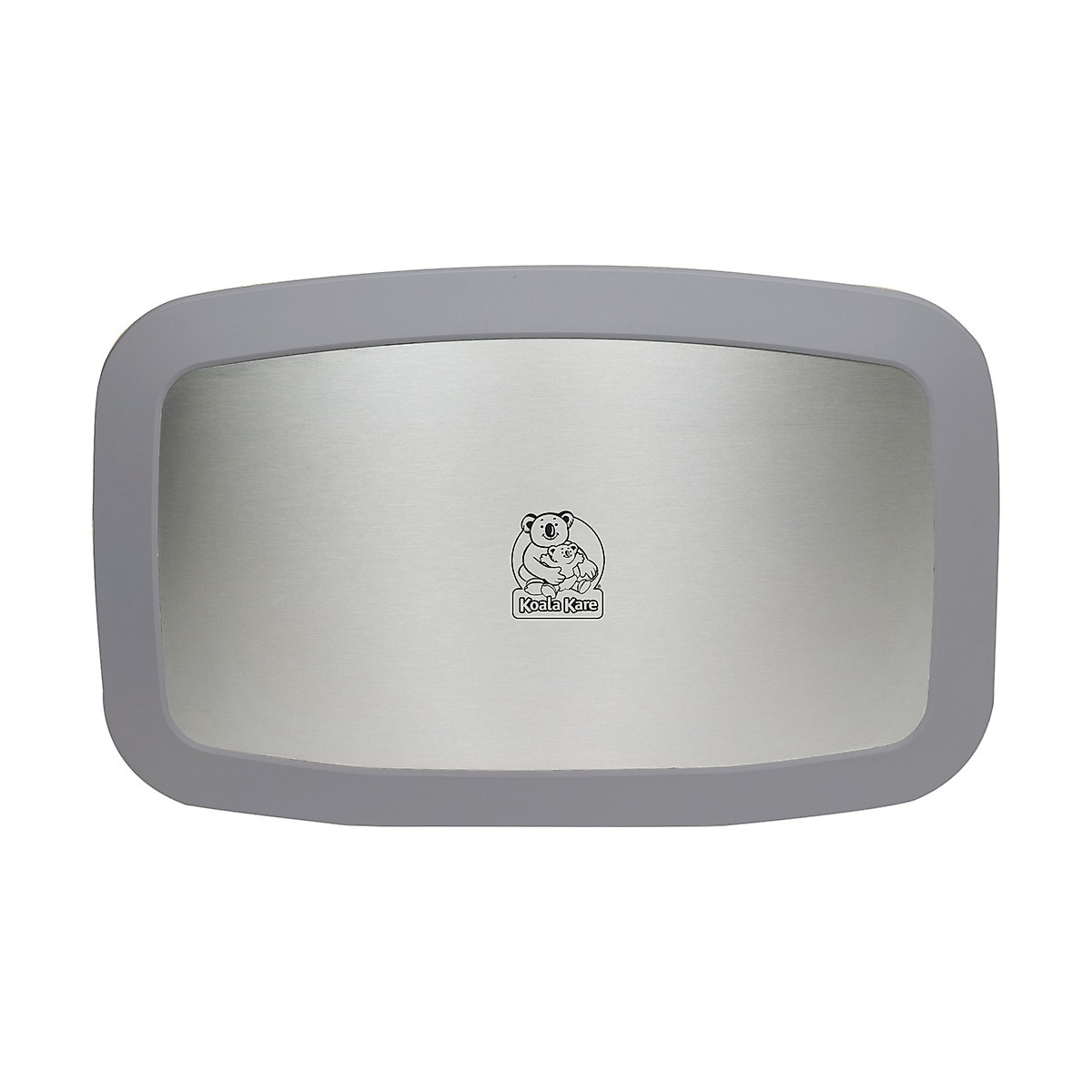Koala Kara KB200-01SS Grey Baby Changing Station with S/S Veneer