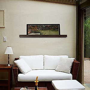 InPlace Shelving, Espresso Lewis Hyman 9084650 Floating Wall Shelf, 48 Inch Wide by 2-Inch High, 48 in W x 10.2 in D x 2 in H
