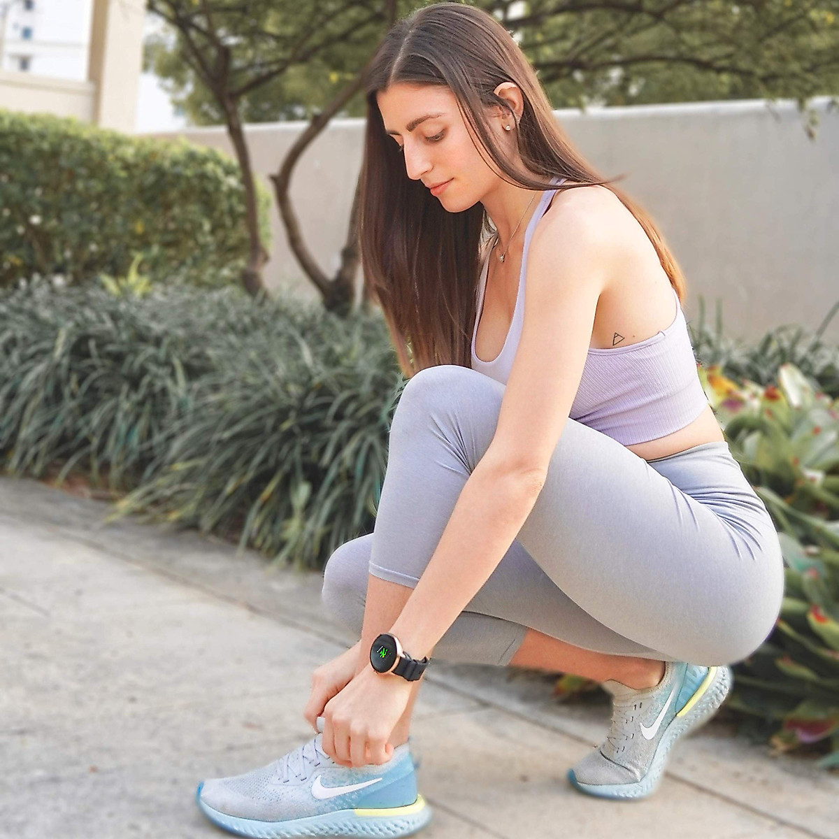 iTouch Sport Solid Silicone Smartwatch Straps, Replacement Smartwatch Straps, Solid Silicone Straps for Smartwatches, Compatible ONLY with The iTouch Sport Smartwatch (Red)