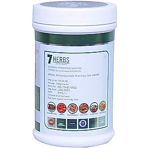 Aditya Natural AYURVEDIC Energy Booster Powder Medicine - 7 Herbs Feel The Power - Aditya Ayurvedic Pharmacy