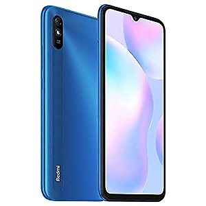 Xiaomi Redmi 9A (64GB+4GB) 4G LTE Unlocked GSM 6.53" (Not Verizon - Boost - Cricket - At&t) Dual Sim (Sky Blue)