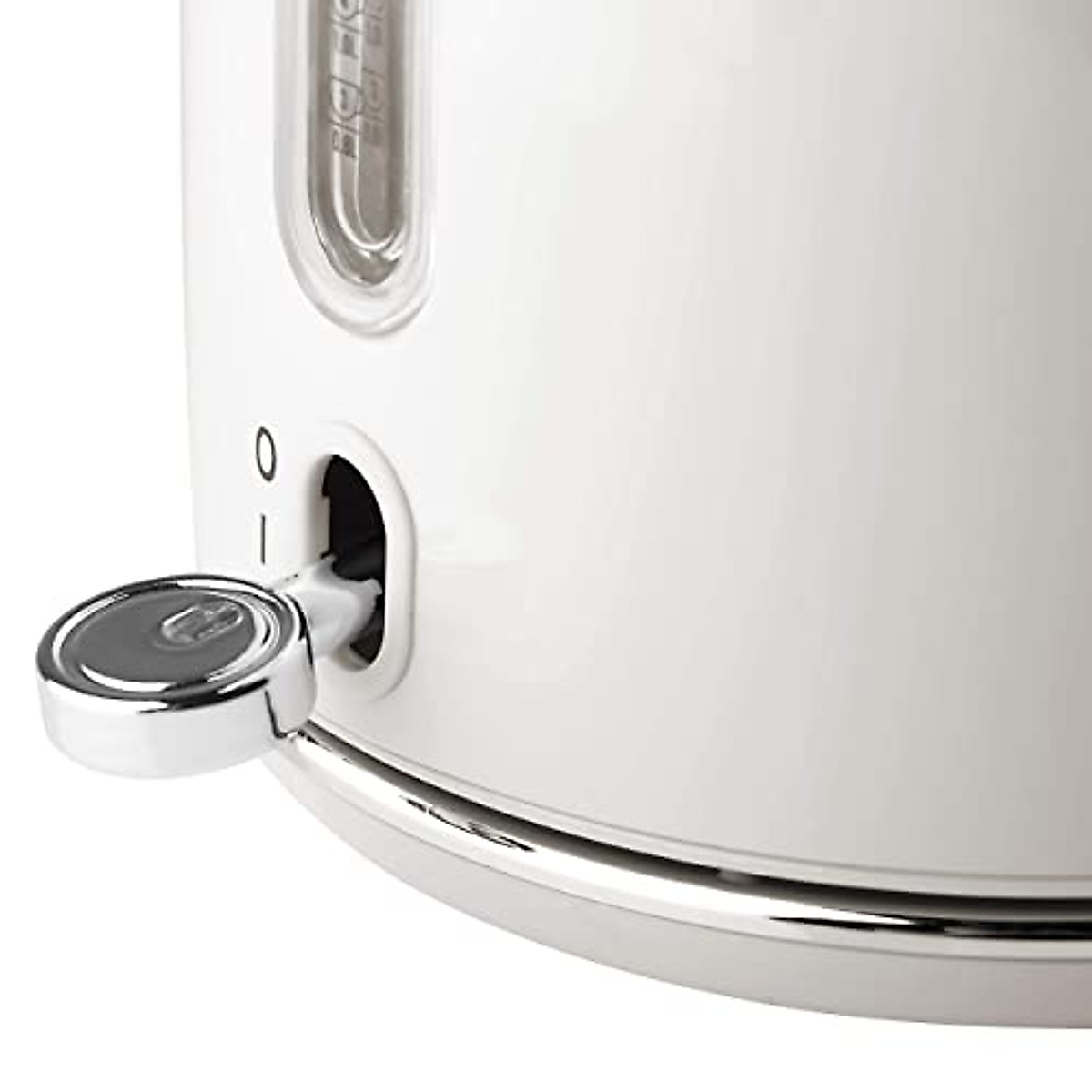 Haden 75012 Heritage 1.7 Liter (7 Cup) Stainless Steel Electric Kettle with Auto Shut-Off and Boil Dry Protection, Ivory