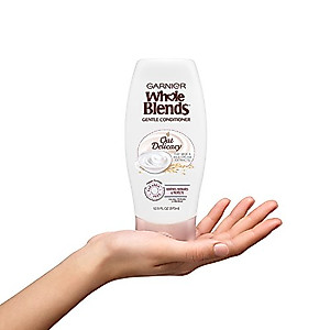 Garnier Whole Blends Gentle Conditioner Oat Delicacy, For Sensitive Scalp, 12.5 fl. oz.