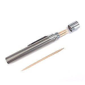 Bullseye Office - Portable Stainless Steel Toothpick Holder - Mobile Toothpick Case, Easy to Carry in Your Pocket, Bag, and Much More