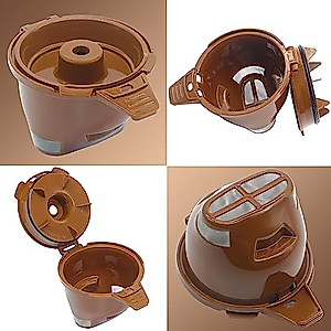 aolleteau 1 Pack Brown Coffee Brew Basket Compatible with Hamilton FlexBrew Coffee Maker Models 49974 49975 49976 49979 49957 49954 49947 49940 49950 49966 49968
