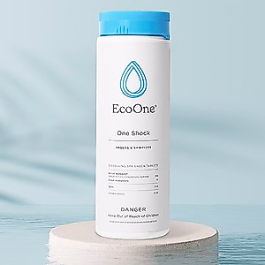 EcoOne One Shock, Chlorine Shock & Sanitizer Combo, 64 Tablets, 2 lbs