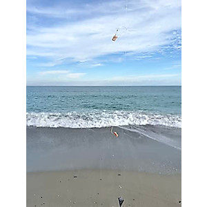 3 Pack 'Catch All' Double Drop Surf Fishing Rigs 40LB Mono - Surf/Pier/Beach Fishing