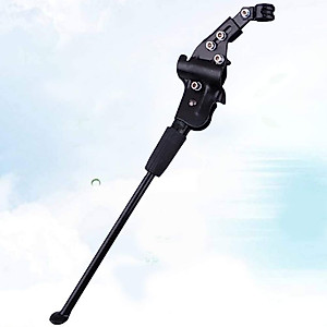 BESPORTBLE 26 Bikes Bike Kickstand Bike Side Stand Kickstand for MTB Bike Bulk Beads Cycling Kickstand Rear Side Stand Kickstand Support Fat Bike Kick Stand Cycle Foot Brace Chain Adjustable