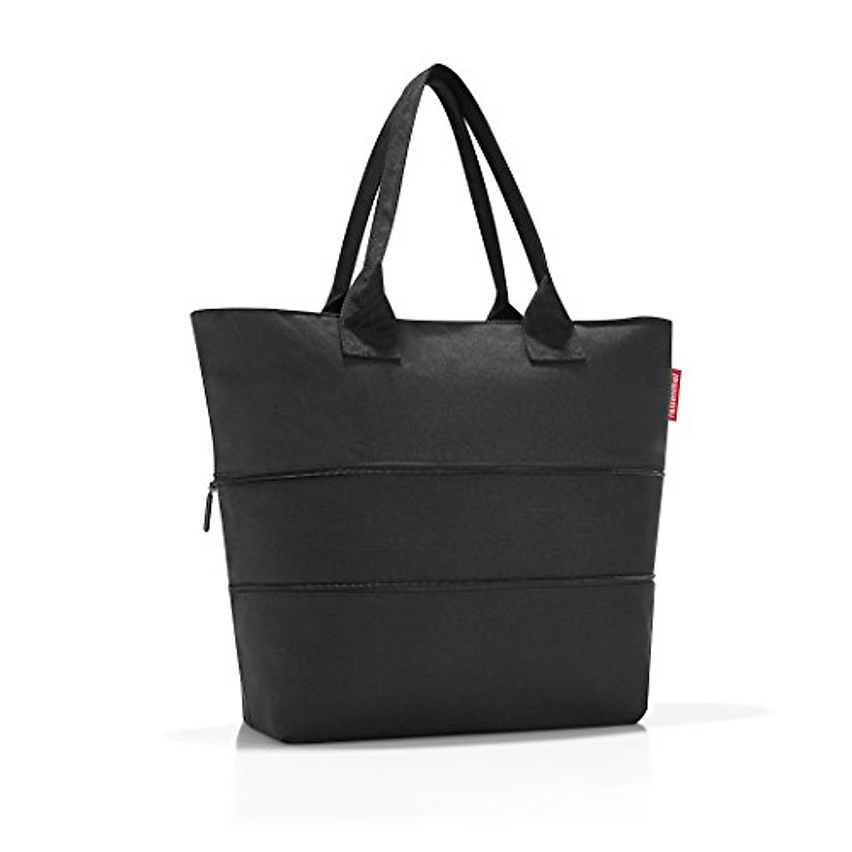reisenthel shopper e1 black - Large capacity bag made of durable and strong polyester fabric