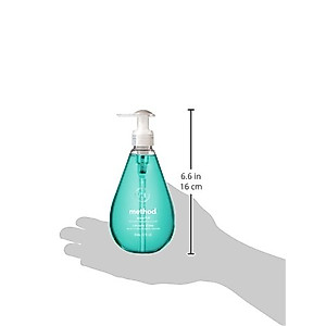 Method Gel Hand Soap, Waterfall, Biodegradable Formula, 12 Fl Oz (Pack of 6)