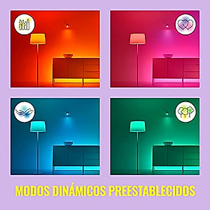 WiZ 40W B12 Color LED Smart Candle-Shaped Bulb - Pack of 1 - E26- Indoor - Connects to Your Existing Wi-Fi - Control with Voice or App + Activate with Motion - Matter Compatible