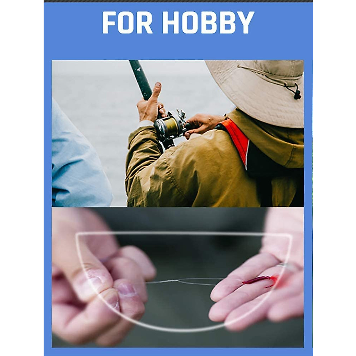 Calabria Hydrotac OPTX 20/20 Stick On BiFocal Reading Lenses +2.00 Mens Womens Magnifying Bi-Focal Reusable Reader Adhesive Stickers