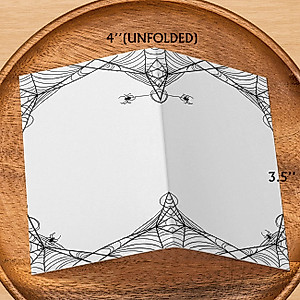 Halloween Food Tent Labels(25 pack) - Place Cards for Halloween, Table Place Cards - Perfect for Halloween Place Cards, Banquet tables, Buffet food label, Halloween Party-(FZ-a20)