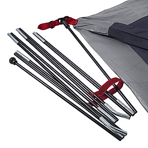 Coleman Skydome Family Camping Tent with Dark Room and Quick Pitch Technology, Weather-Resistant, Extra Storage and Outdoors Ventilation, Fits 4/6/8/10 Persons