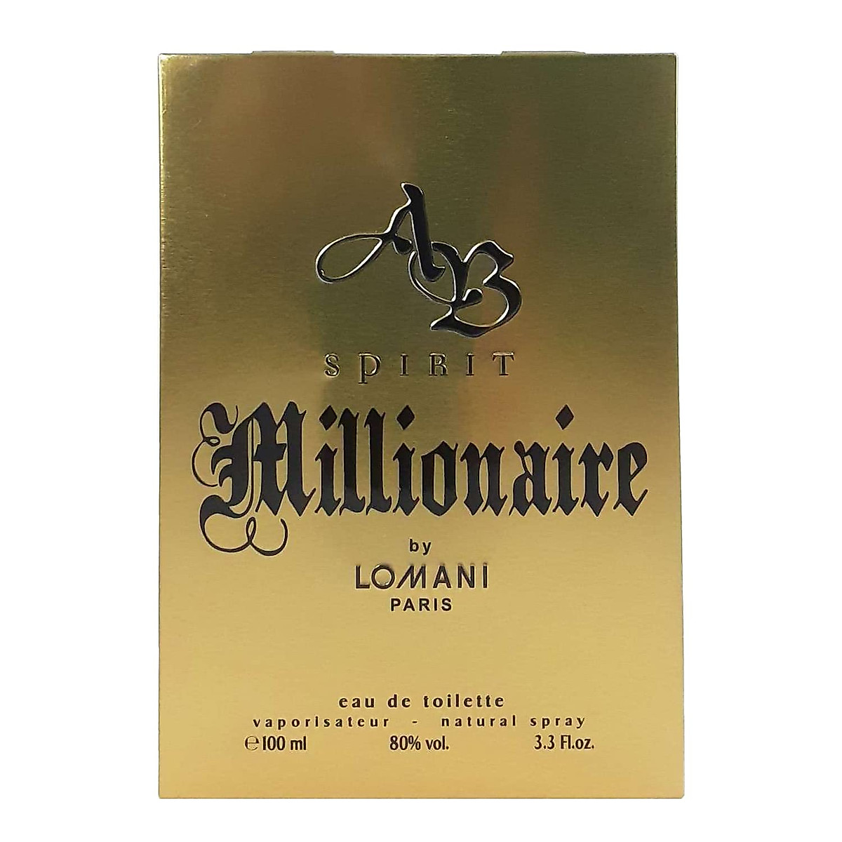 AB SPIRIT MILLIONAIRE by Lomani EDT SPRAY 3.4 OZ for MEN
