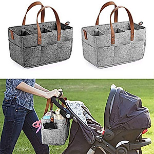 Newly Designed Large Portable Bag, Foldable Storage Bag Portable Lightly Multifunction Changeable Compartments Storage Bag,Storage for Bathing Products, Blankets, Clothes Supplies (Gray A)