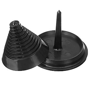 4 PCS Lawn Mower Blade Sharpener Universal Multi-Sharp Rotary Lawnmower Sharpen for Power Drill Hand Drill and Lawn Mower Blade Balancer