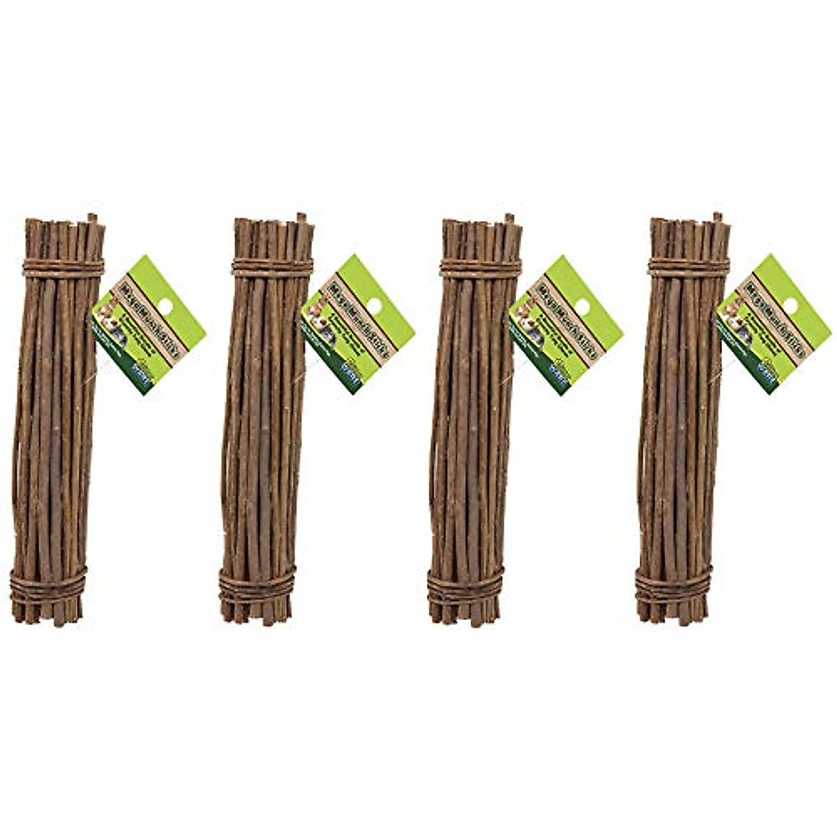 (4 Pack) Ware Natural Willow Mega Munch Sticks Small Pet Chew Treat