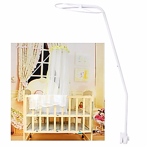 FAMKIT Mosquito Net Stand Holder Set Adjustable Clip-On Crib Canopy Holder Rack Mosquito Net Accessories