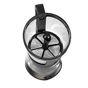 Solac SIPHON BREWER 3-in-1 Vacuum Coffee Maker, Tea Brewer & Water Boiler, Brushed Stainless Steel and Black, 30 oz