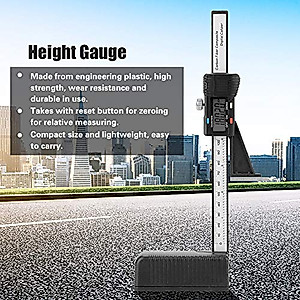 【𝐒𝐩𝐫𝐢𝐧𝐠 𝐒𝐚𝐥𝐞 𝐆𝐢𝐟𝐭】Height Gauge, Digital Height Gauge, Electronic Height Gauge Height Caliper, Height Caliper for Table Saw for Woodwork