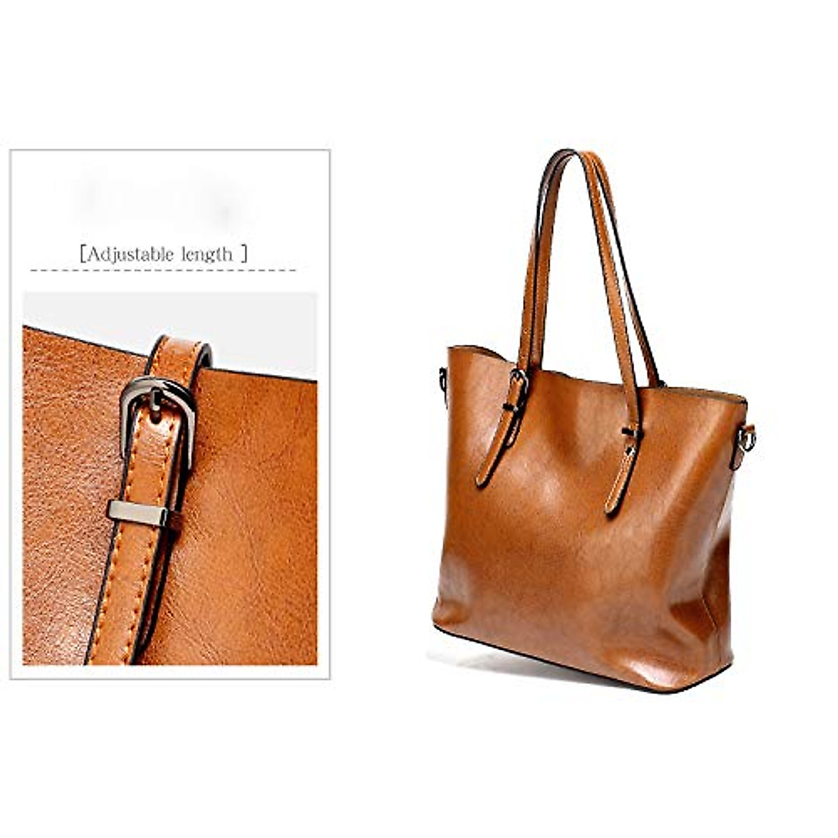 Ecokaki Women’s Vintage Large PU Leather Travel Handbag Hobo Bag Shoulder Bag Sling Bag Cross Body Bag Wine