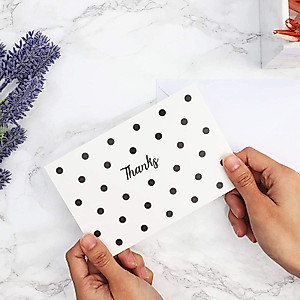 Juvale 48 Pack Blank Thank You Cards with Envelopes, 4x6 Notecards for Birthday, Wedding, Graduation, 6 Designs