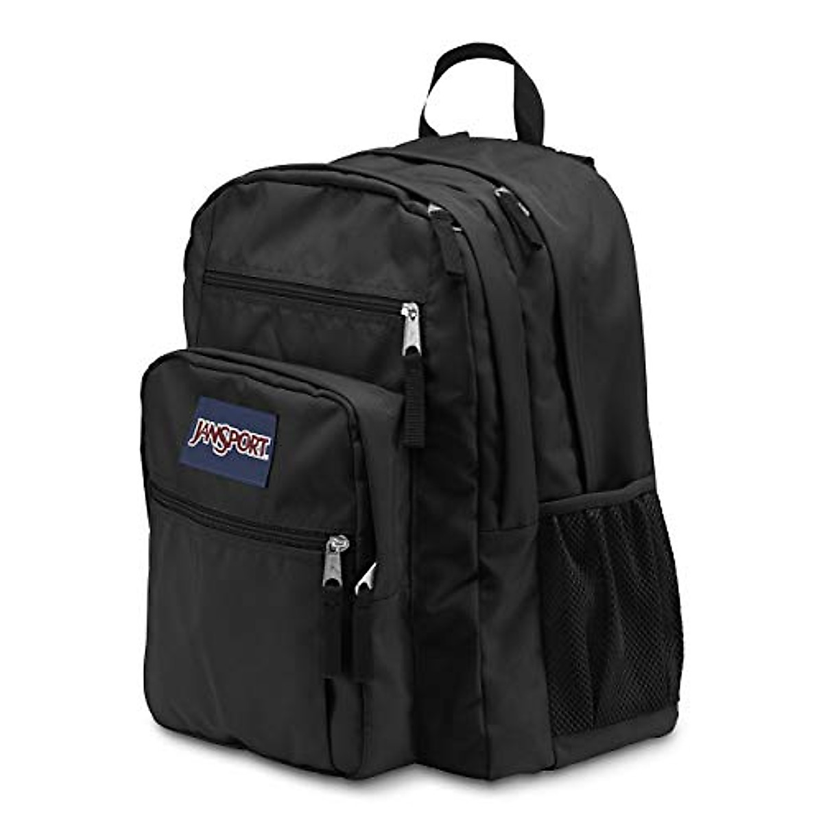 JanSport Big Laptop Backpack for College - Computer Bag with 2 Compartments, Ergonomic Shoulder Straps, 15” Laptop Sleeve, Haul Handle - Book Rucksack, Black