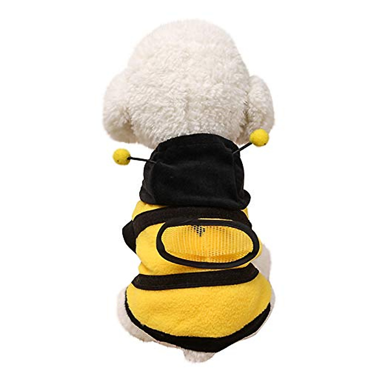 Pet Dog Cat Clothes Small Dog Clothing Knitted Costume Pet T Shirt Pullover Breathable Puppy Dress Doggie Warm Sweater Yellow Medium