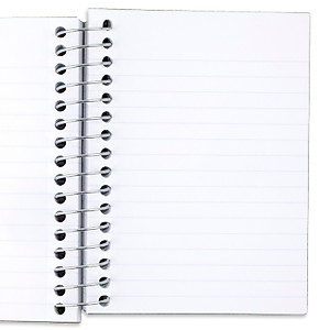 Five Star Fat Lil' Spiral Notebook, College Ruled Paper, 5-1/2" x 3-1/2", 200 Sheets, Color Will Vary (45388)
