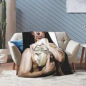 Alan Rickman Blanket Ultra-Soft Micro Fleece Blanket Warm Cozy Plush Bed Blanket Lightweight Sofa Throw Blanket