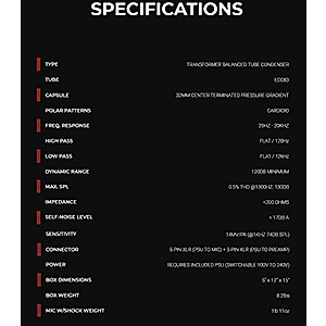 Lauten Audio LA-320 V2 Large-diaphragm Tube Condenser Microphone