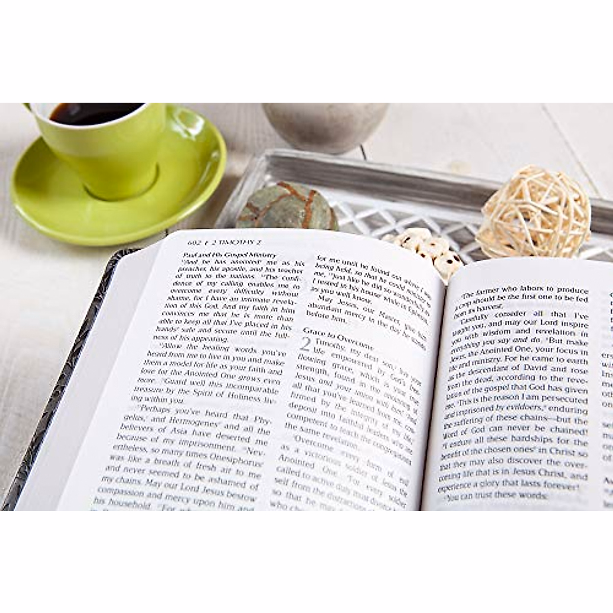 The Passion Translation New Testament, Gray (2nd Edition, Faux Leather) – In-Depth Bible with Psalms, Proverbs, and Song of Songs, Makes a Great Gift for Confirmation, Holidays, and More