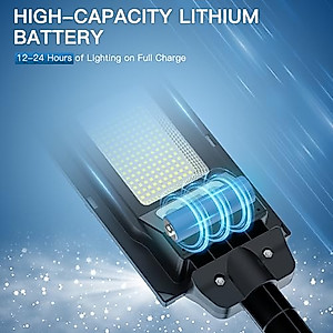 WYWNA Solar Outdoor Lights Motion Sensor - 150W LED Solar Street Lights Outdoor Waterproof Dusk to Dawn Solar Powered Security Lighting for Shed Yard Pathway Path Gutter Patio Fence (4 Pack)