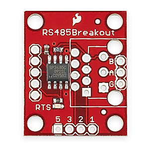 SparkFun Transceiver Breakout - RS-485 SP3485 Half-Duplex Transceiver Operates from a Single +3.3V Supply, Interoperable with +5.0V Logic