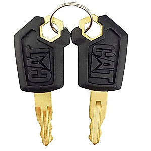 Aree Cat Keys for Caterpillar Heavy Equipment 2 Packs